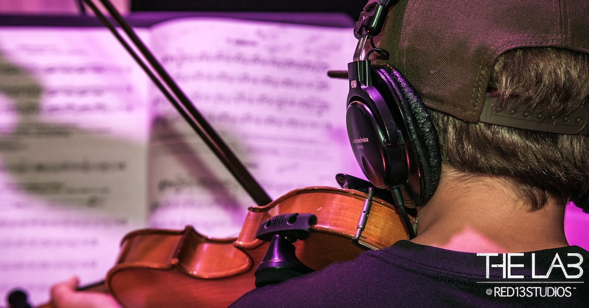 Danny - Violin - The lab - 2 | Red 13 Studios